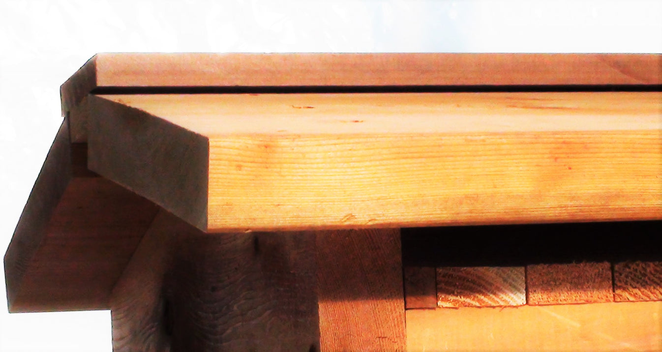 Warré Roof - Red Cedar / Toît Warré - Cèdre Rouge – RebelBees